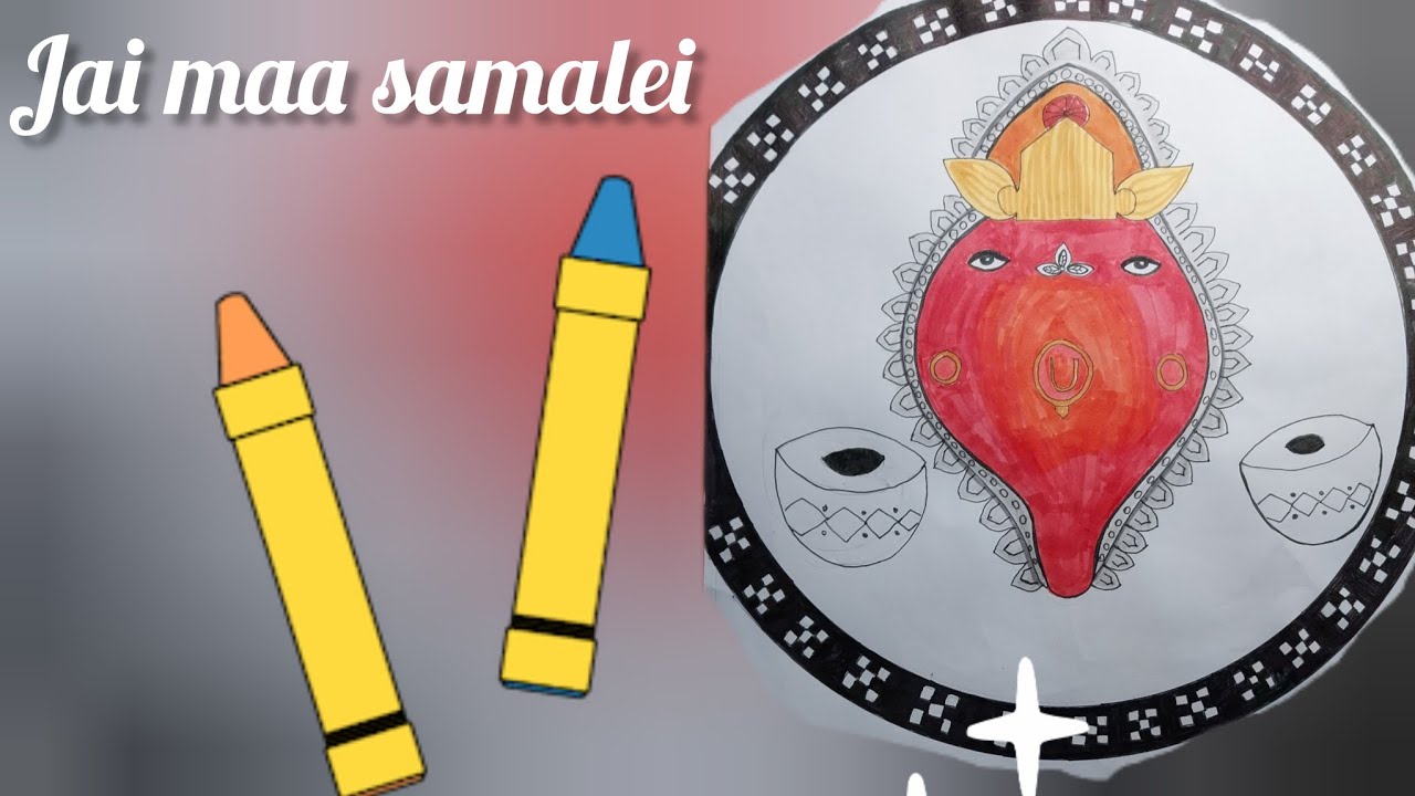 Let's make Maa Samalei 🙏 |Easy drawing tutorial - YouTube