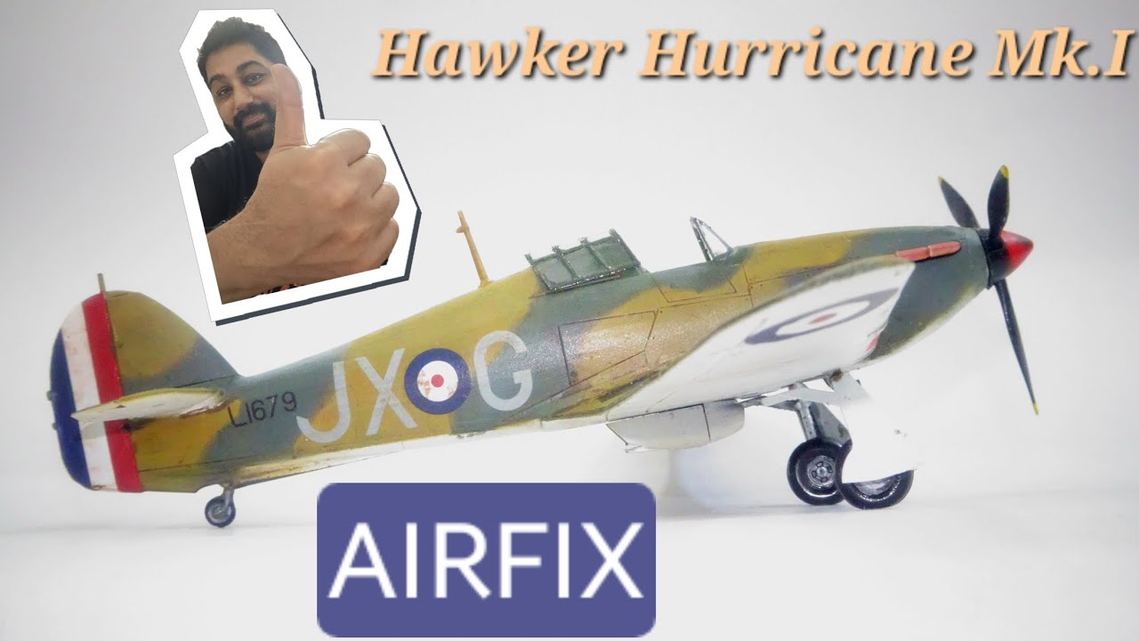 Building the Airfix Hawker Hirricane Mk.I in 1/72 scale #airfix # ...