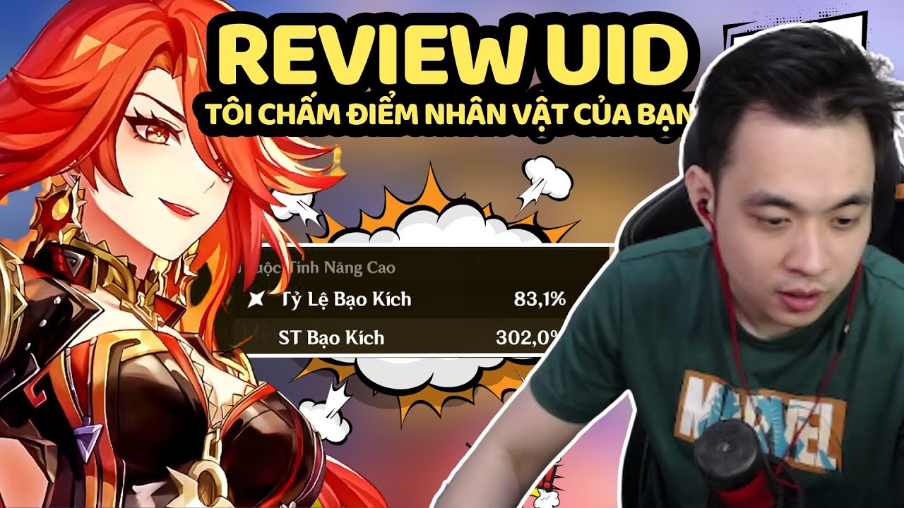 Khai xuân bằng content review UID - Genshin Impact - YouTube