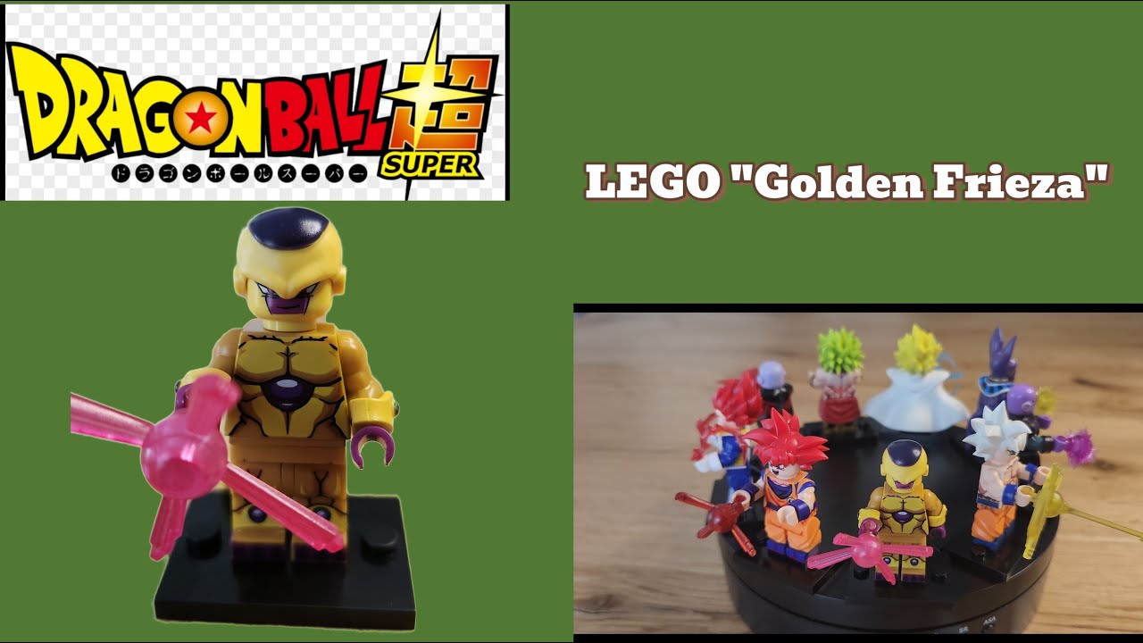 New Dragon Ball Super Minifigure |Golden Frieza| Unofficial LEGO ...