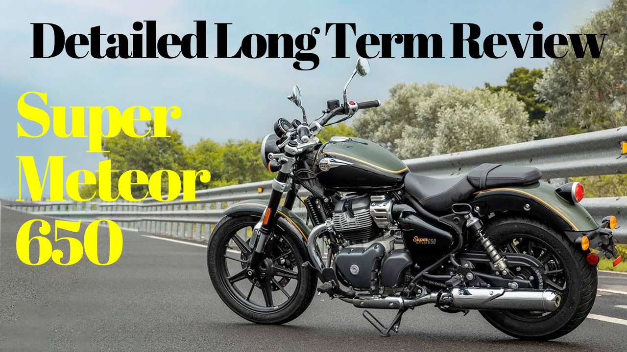 Royal Enfield Super Meteor 650 | Detailed Walkaround & Long Ride Review ...
