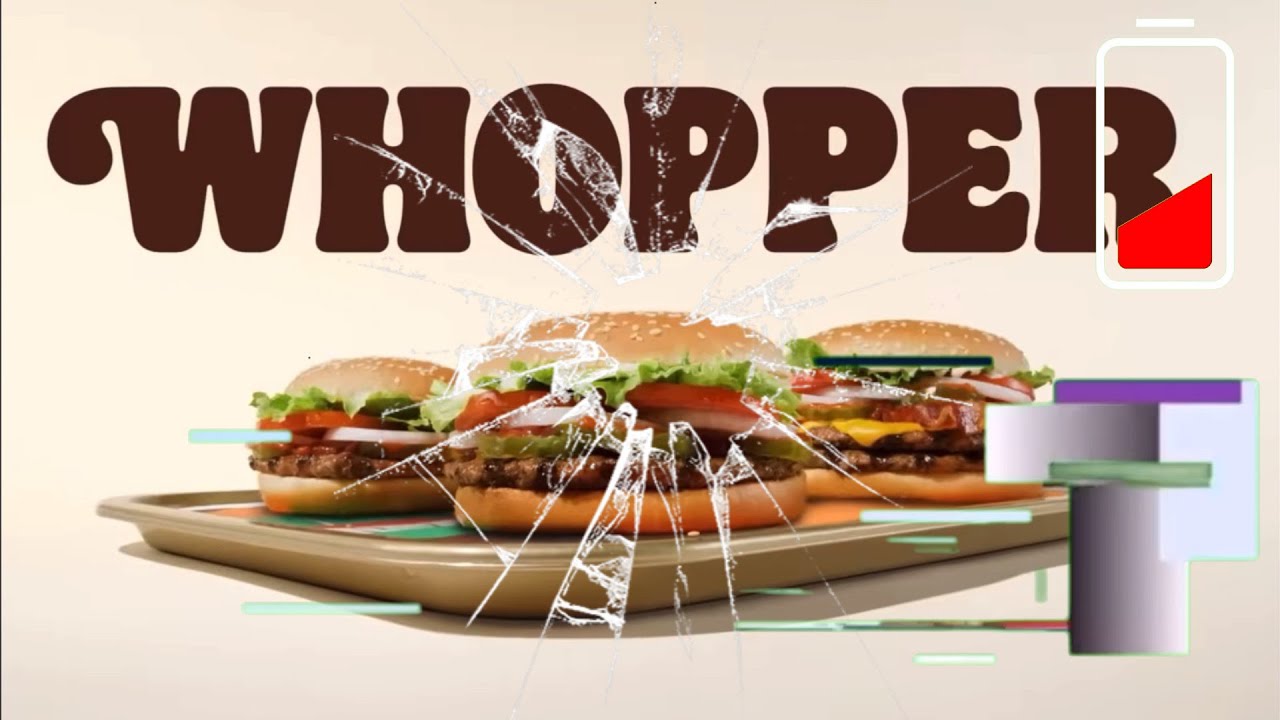 Whopper Whopper Ad But The Cameraman Messed Up - YouTube