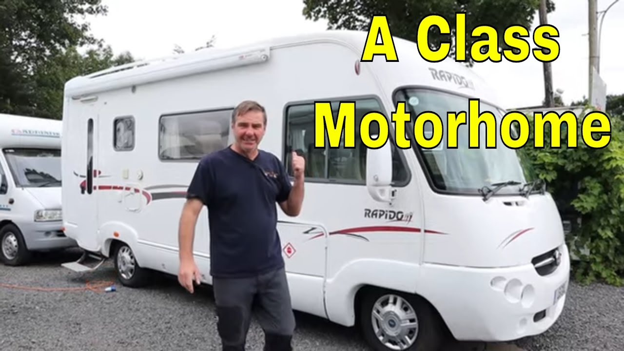 Rapido Motorhome - Rapido 9048DF A Class Review and Set Up - YouTube