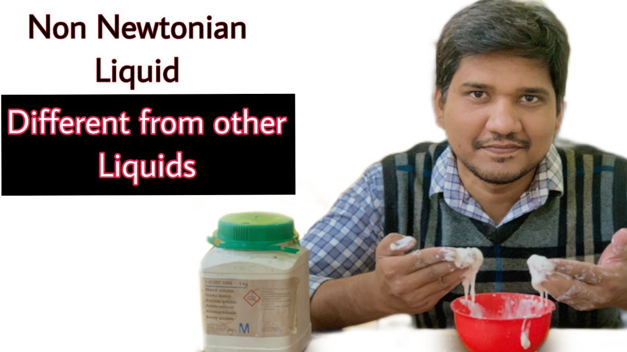 How to make a Non Newtonian Fluid || Chemistry experiments|| - YouTube