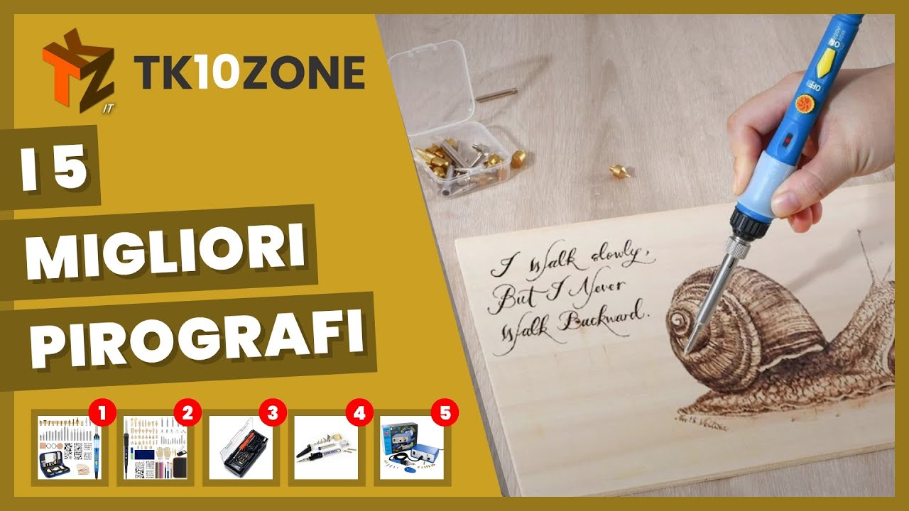 I 5 migliori pirografi - YouTube