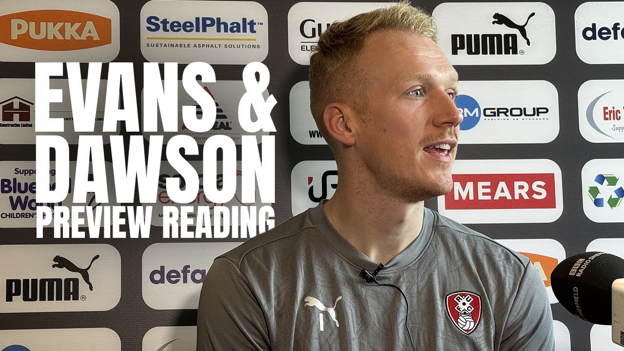 Evans & Dawson's pre-Reading Press Conference | Presented by our ...
