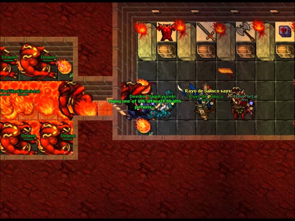 Annihilator quest tibia Aurera Tamuin Gladiators - YouTube