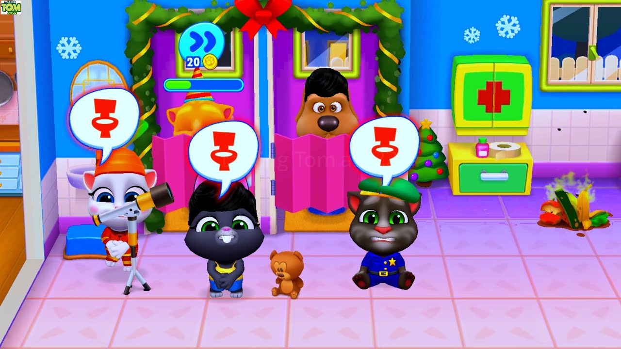 my talking Tom 2 toilet 🚽🪠 || talking Tom toilet video 🤣😂 - YouTube