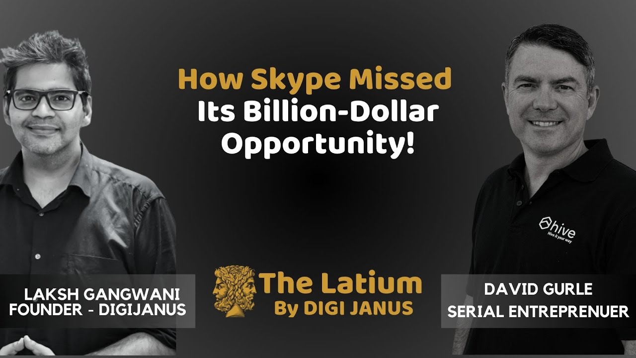 #TheLatium 135 - How Skype Missed Its Billion-Dollar Opportunity with David Gurle and Laksh ...