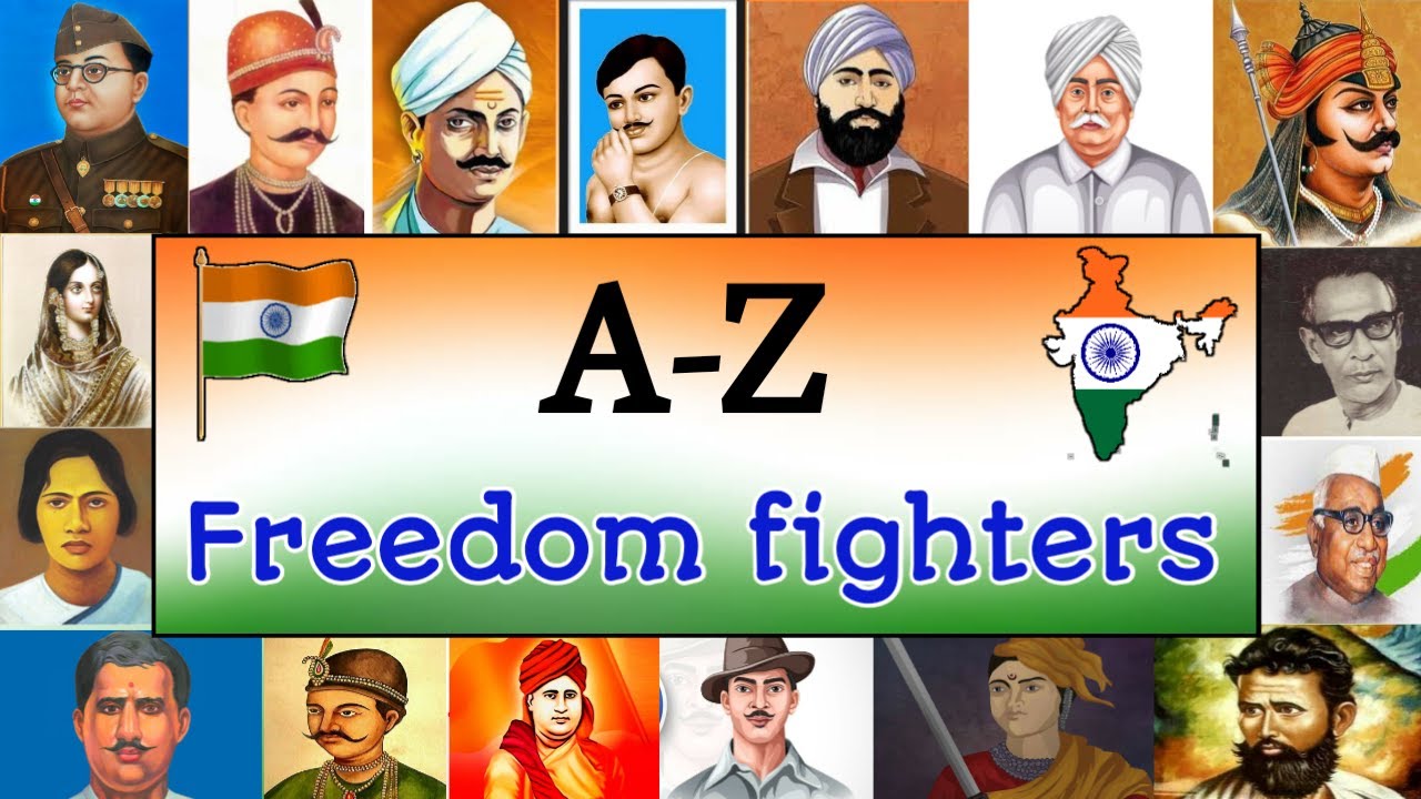 A to Z Freedom fighters Vocabulary | Freedom fighters of India ...