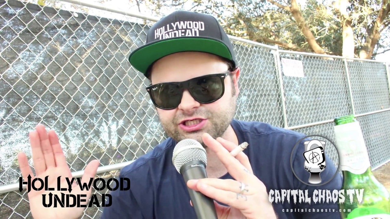 CAPITAL CHAOS TV Interview With CHARLIE SCENE of HOLLYWOOD UNDEAD - YouTube