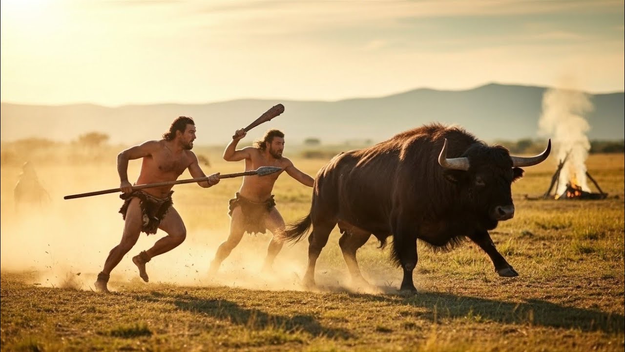 "How Early Humans Hunted Giants – Real Tactics of Prehistoric Survival ...