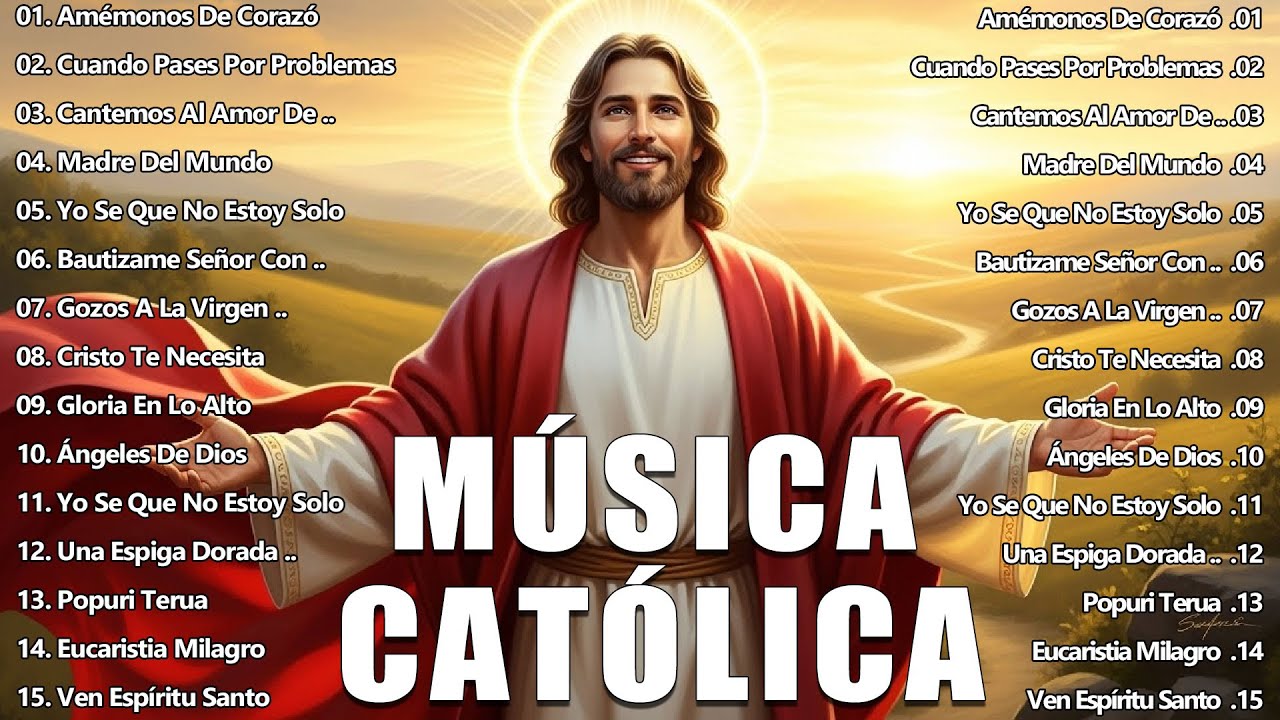 ALABANZAS CATÓLICAS QUE ALIVIAN EL ESTRÉS Y LA ANSIEDAD 🙏🏻🙏🏻TOP 100 ...