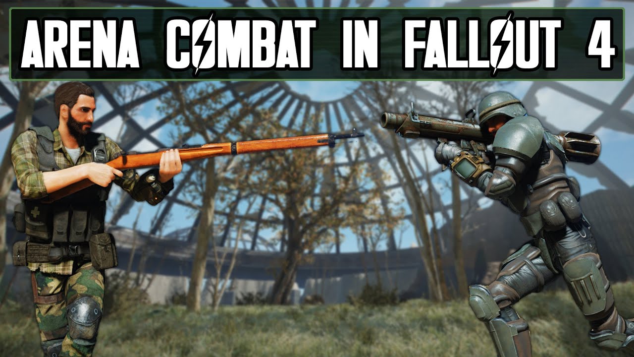 Fallout 4 Arena Mod! - New combat locations - YouTube