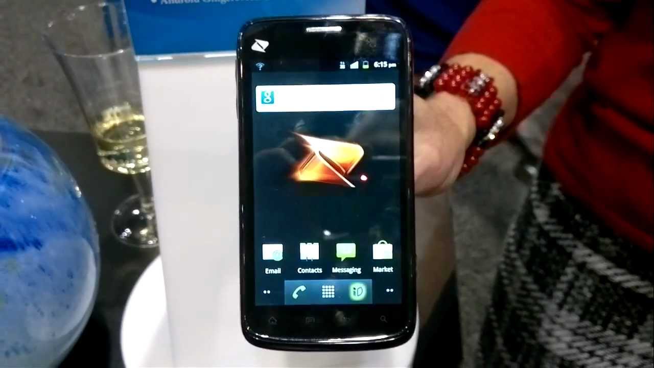 Boost Mobile ZTE Warp Android Phone Hands On - YouTube