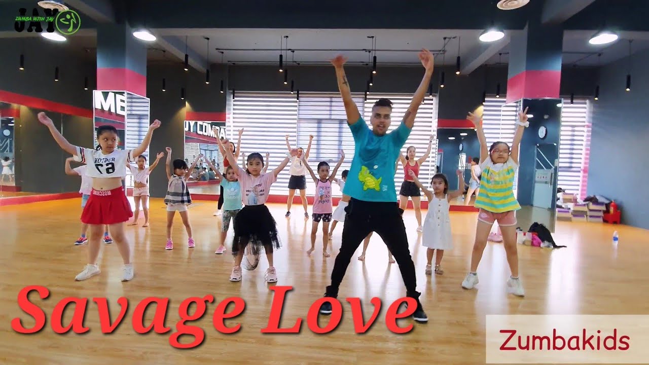 Savage Love - Jason Derulo // Zumba Kids // Zumba // Kids Dance // JayFitDance - YouTube