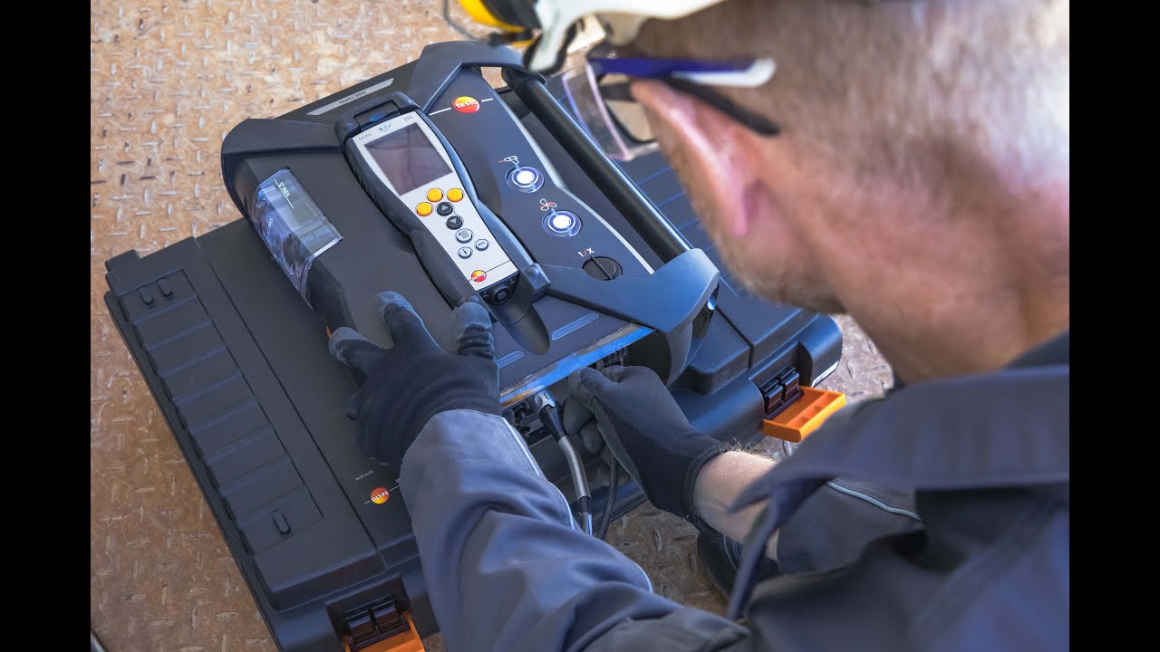 testo 350 - Flue Gas Analyser - YouTube