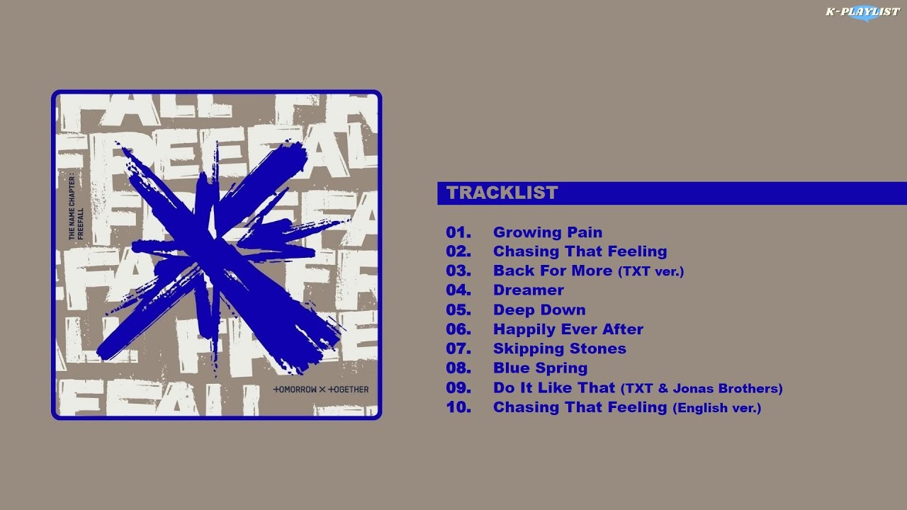 [FULL ALBUM] PART 2️⃣ TOMORROW X TOGETHER The Name Chapter: FREEFALL ...