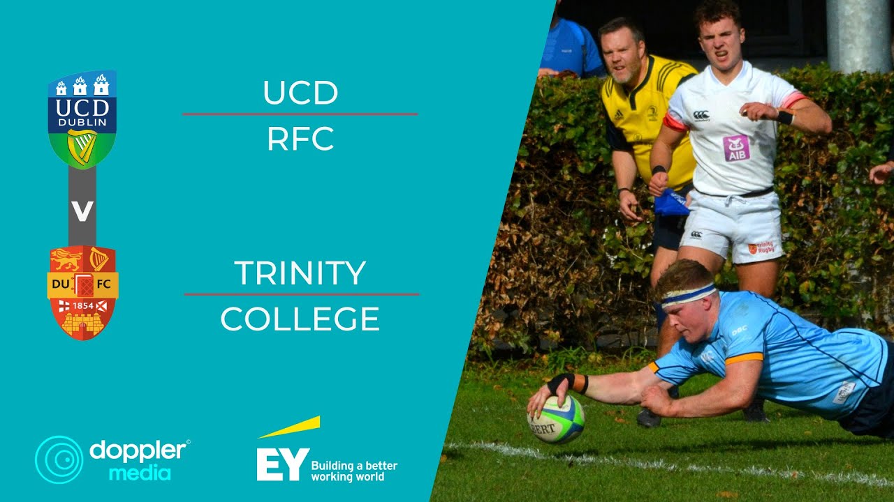 LIVE | UCD RFC vs Trinity | Energia AIL - YouTube