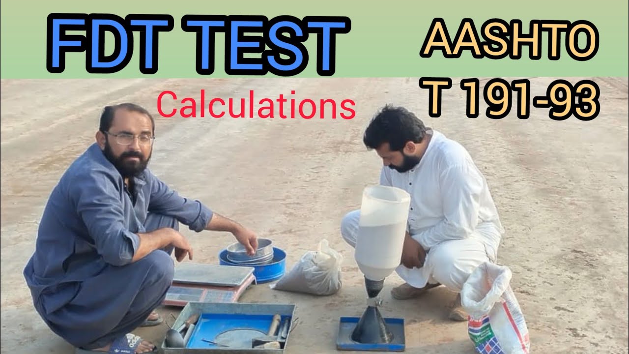 Part-2 FDT test result calculations - YouTube