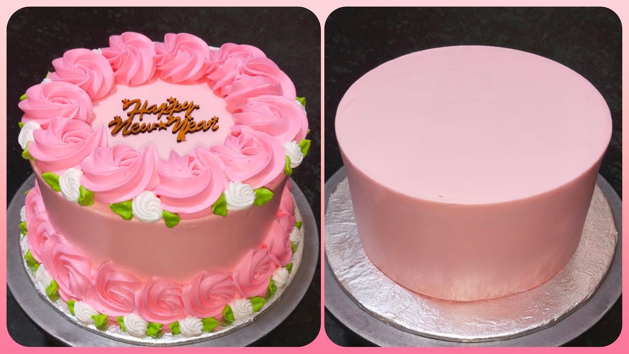 Pink Rose Cake Decorating Ideas | New Design Flowers Cake Decoration ...