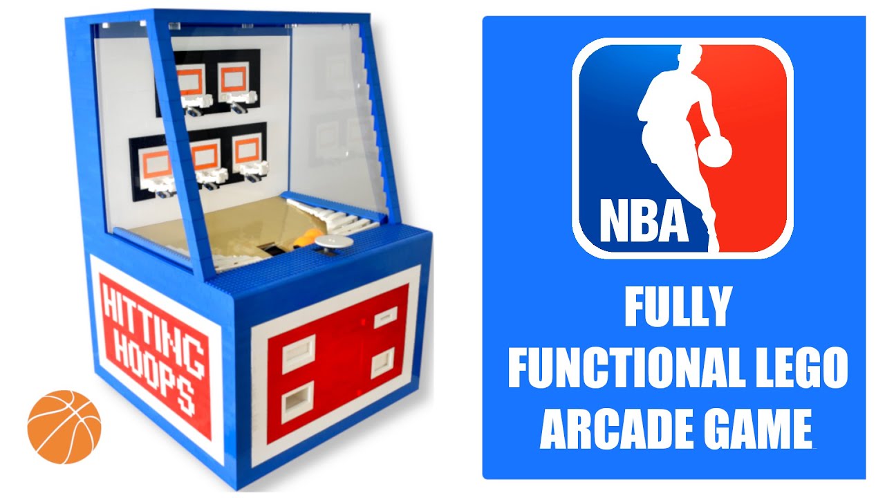 Ultimate LEGO NBA Hittin' Hoops Basketball Arcade Game - YouTube