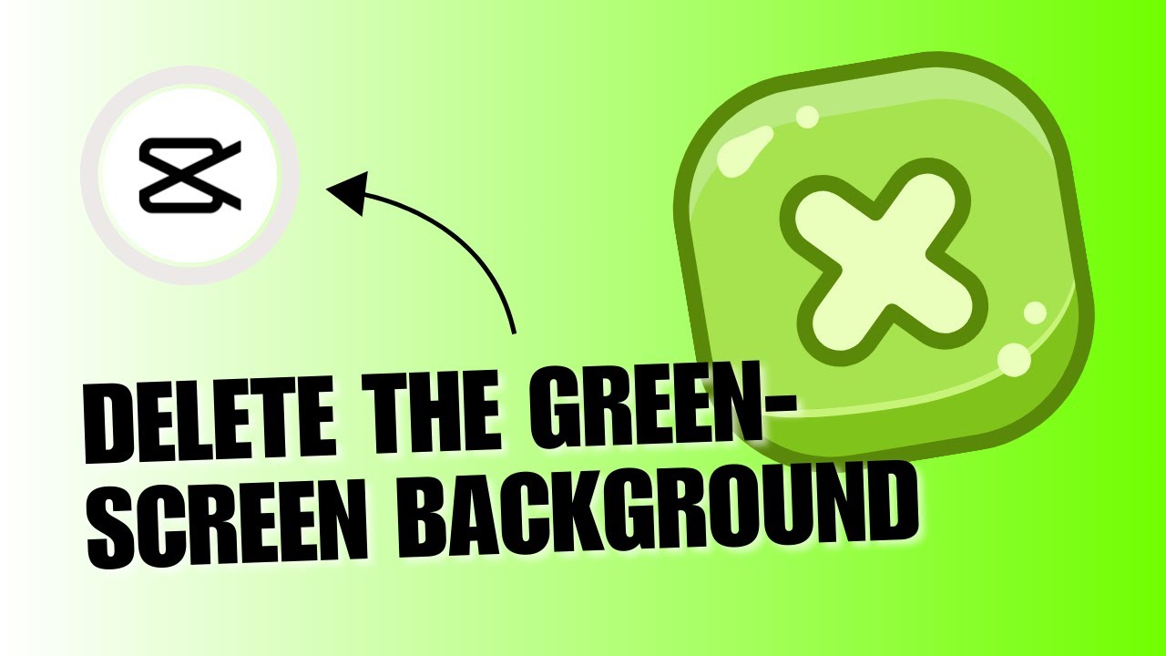 How to Delete the Green Screen Background in the Video on CapCut Mobile ...