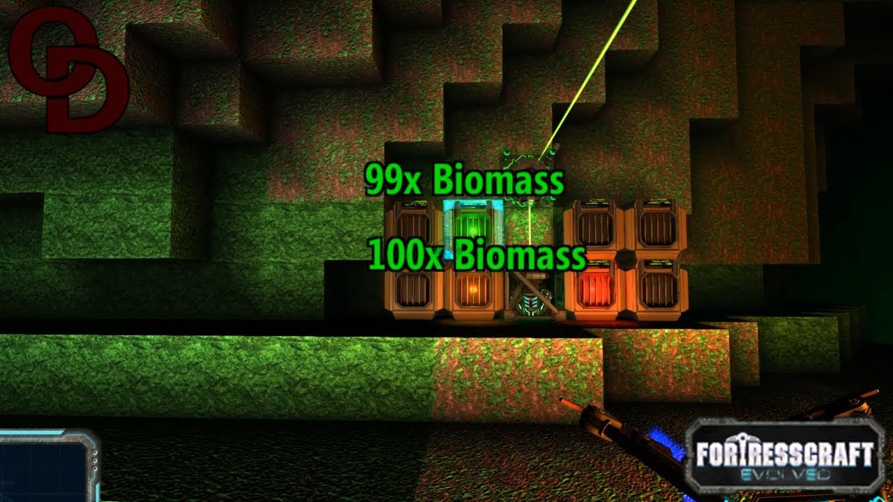 Starting to mine Biomass - FortressCraft: Evolved - E20 - YouTube