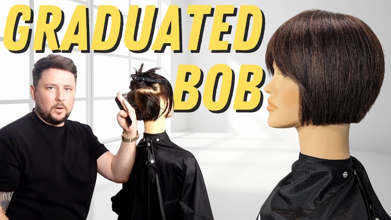 Graduated bob tutorial: Learn how to cut the BANG on trend haircut ...
