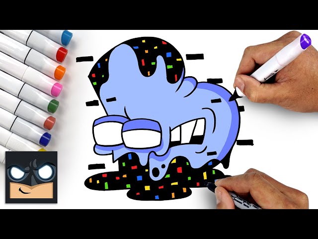 How To Draw Corrupted B | Alphabet Lore - Videos For Kids