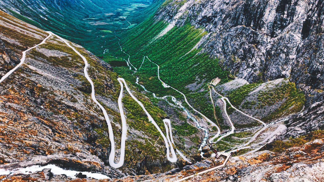Take a Moment to Breathe by the Troll Ladder, Trollstigen. Van Life ...