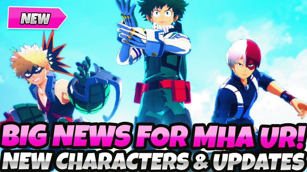 *BRAND NEW CHARACTERS ANNOUNCED FOR MHA ULTRA RUMBLE* + IMPORTANT ...