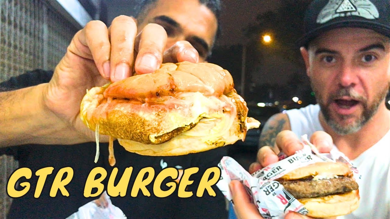 My NEW FAVOURITE BURGER In Kuala Lumpur | GTR BURGER - YouTube