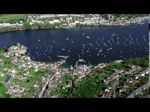 Aerial views of South Cornwall - YouTube