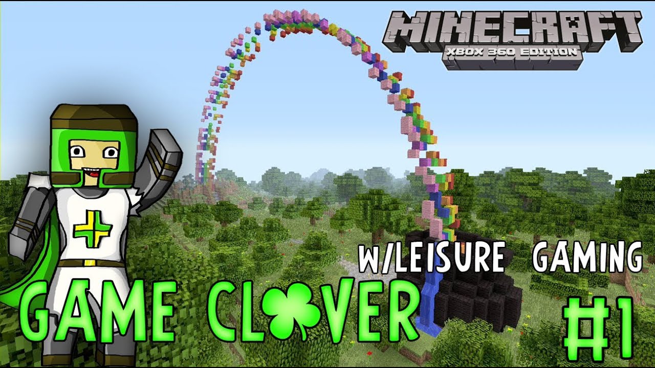 Minecraft Xbox: Game Clover Adventure - w/LEISURE GAMING #1 - YouTube