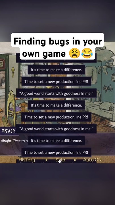 We Should Fix This 🤭 Bug Gaming Gamedev Indiegame Gamedevelopment Gamingvideos Shorts