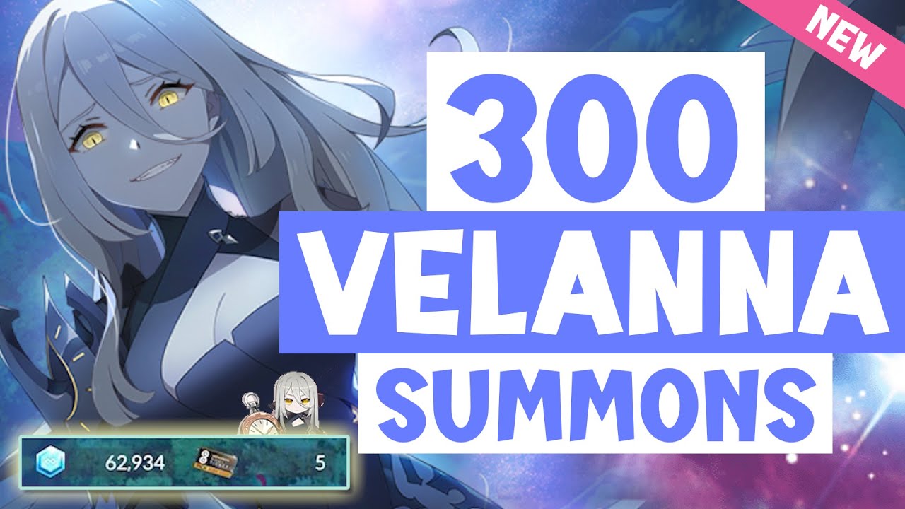 300 SUMMONS ON VELANNA PICK-UP BANNER! - Eversoul - YouTube