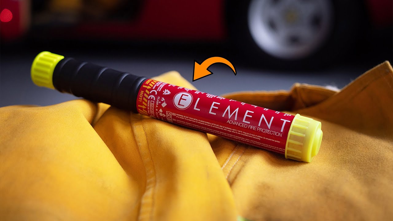 Element E50 Fire Extinguisher Stick Review - Your Easy Fire Safety ...