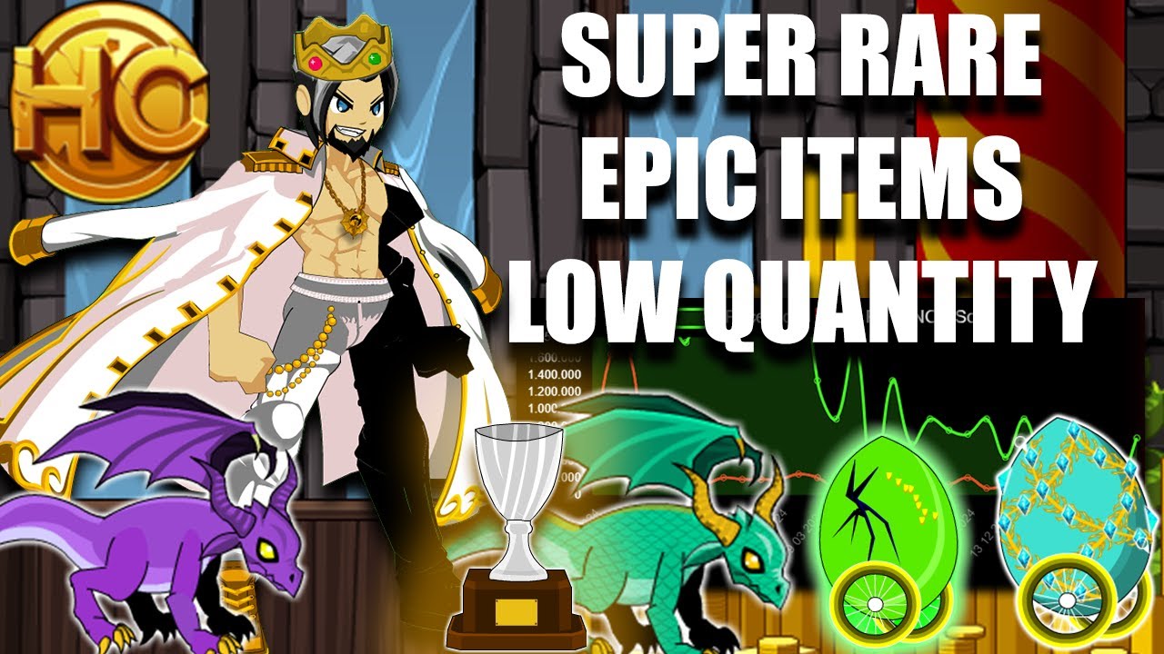THE RAREST AND SUPER RARE EPIC ITEMS #1 (WORTH MILLIONS) - REDHERO AQW ...