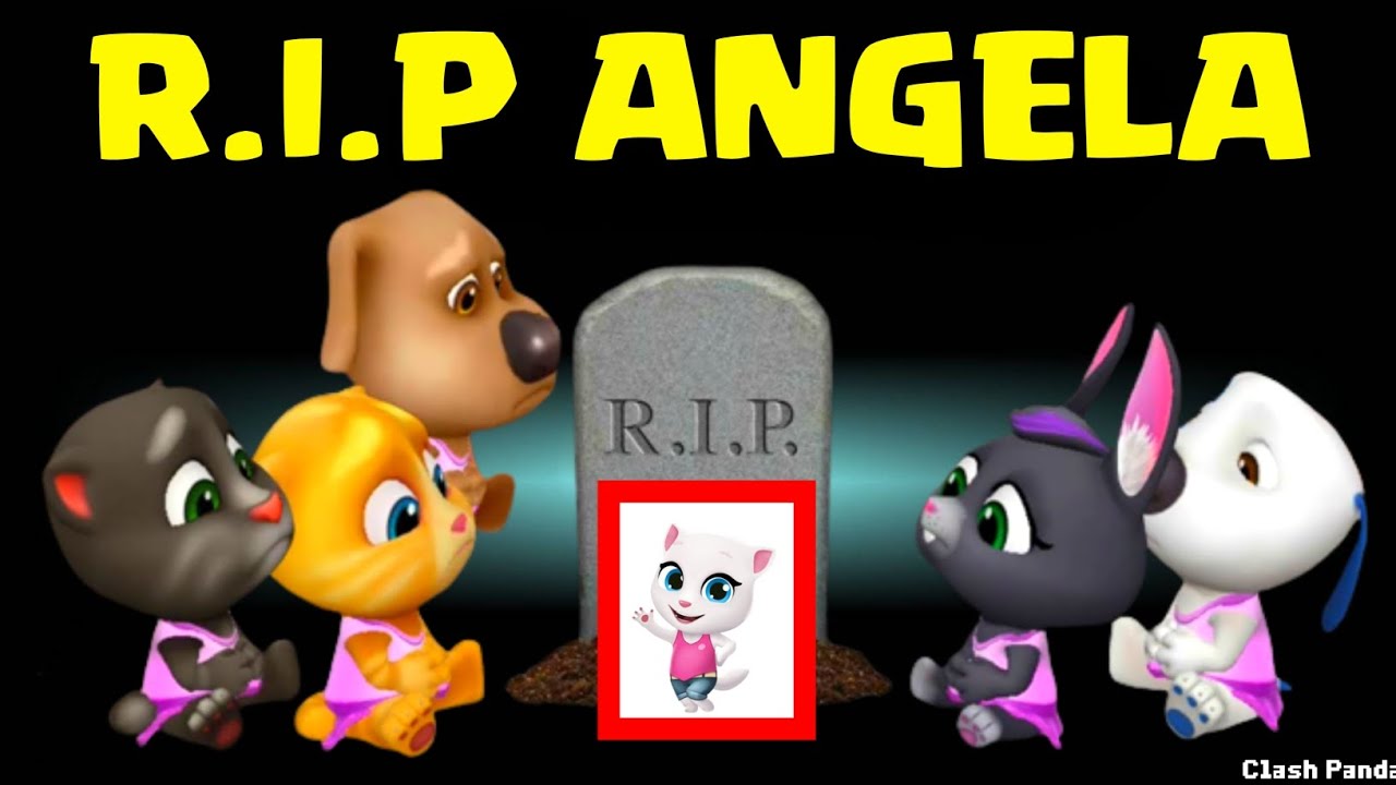 My Talking Tom Friends - AMONG US - R.I.P ANGELA SAD MOMENT 😢 - YouTube