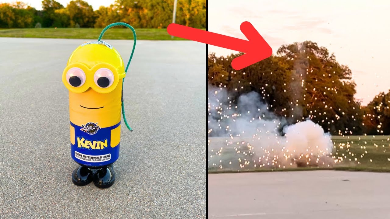 The Exploding Kevin Firework! - YouTube