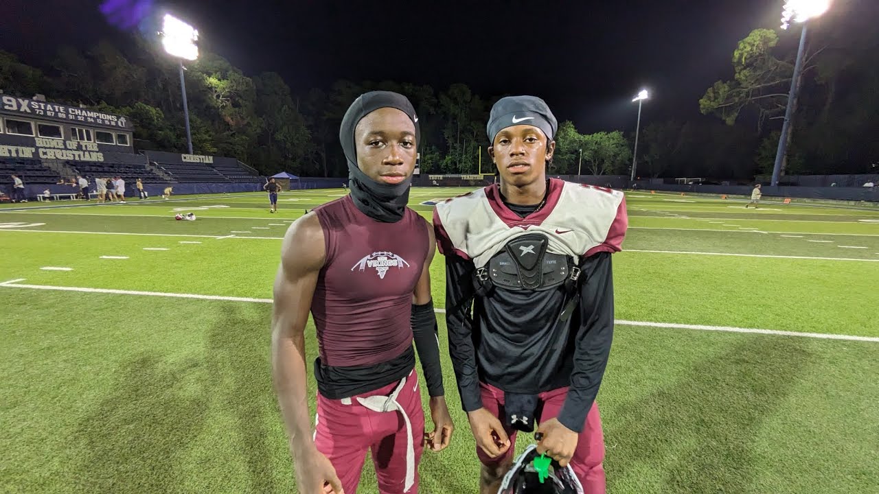 Tyren Randolph and Ziyon Butler post game interview after win over UC ...