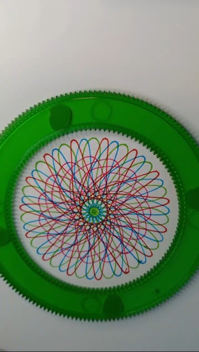 Soothing Spirograph Drawing in Motion - YouTube