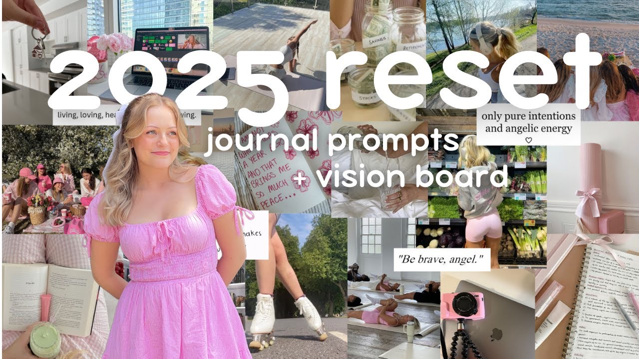 the ULTIMATE yearly journal routine 📝💫 life-changing prompts for a ...