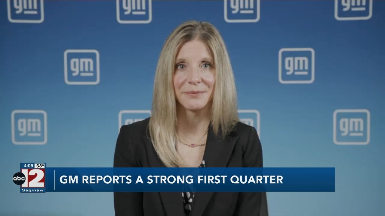 GM senior VP Marissa West on the automaker's $43 billion first-quarter ...