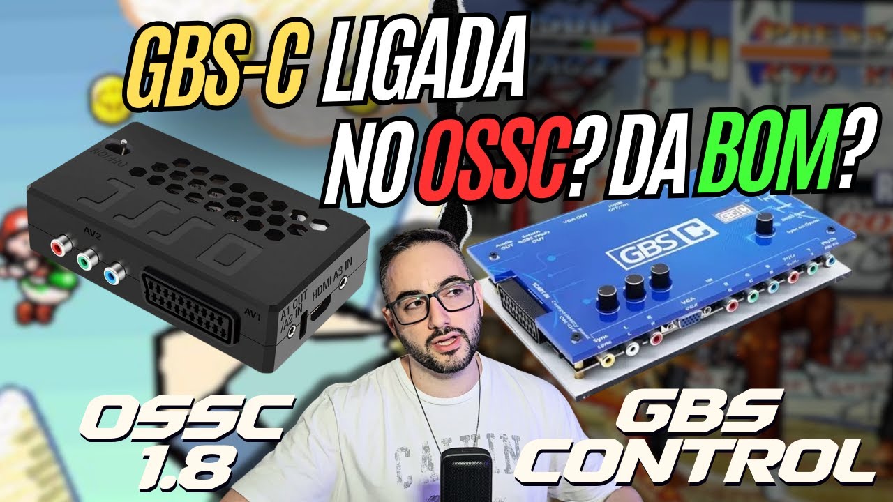 Motion Adaptive no OSSC? Veja como usar o GBS-Control para isso! - YouTube