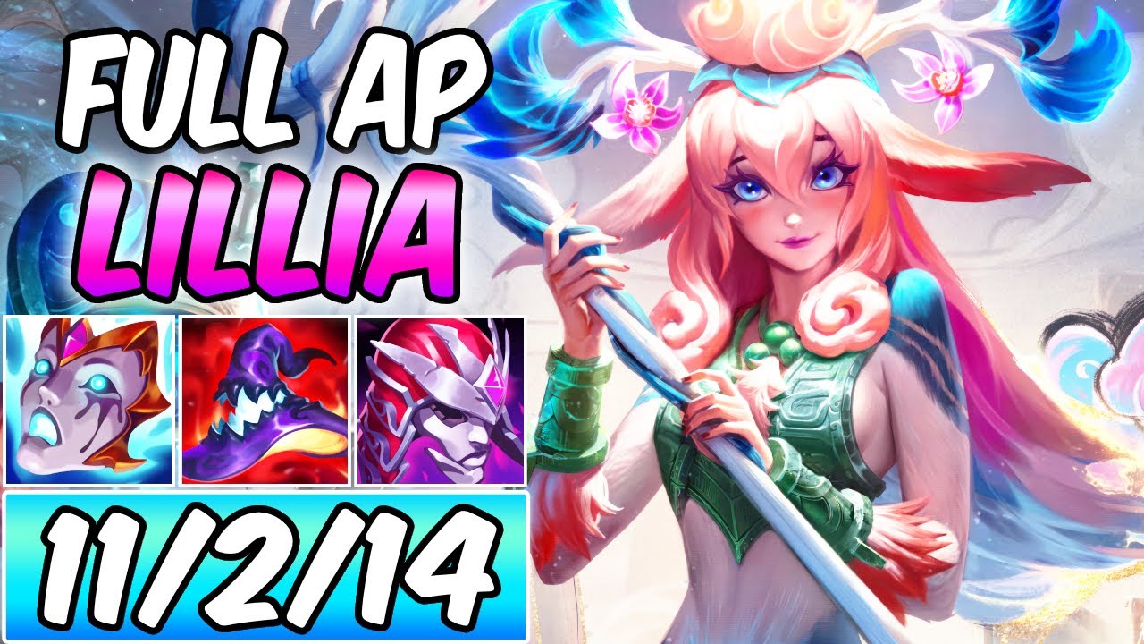 FULL AP BURST LILLIA | SHAN HAI SCROLLS LILLIA MID GAMEPLAY | Build ...