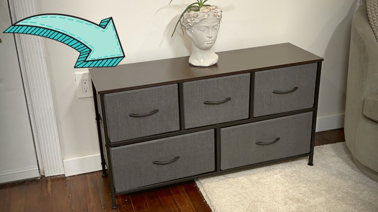 A lightweight, sturdy, and easy to assemble dresser! - YouTube