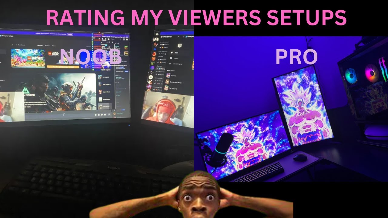 RATING MY VIEWERS SETUPS...SOME ARE GOOD - YouTube