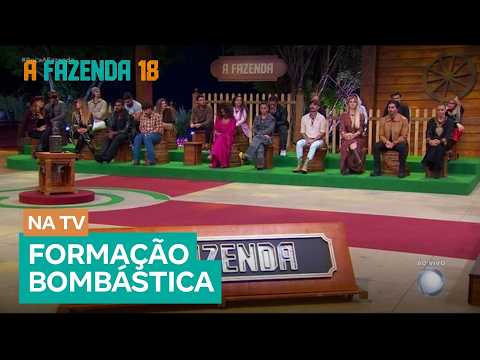Confira o desenrolar da primeira formação da Roça desta edição | A Fazenda 18